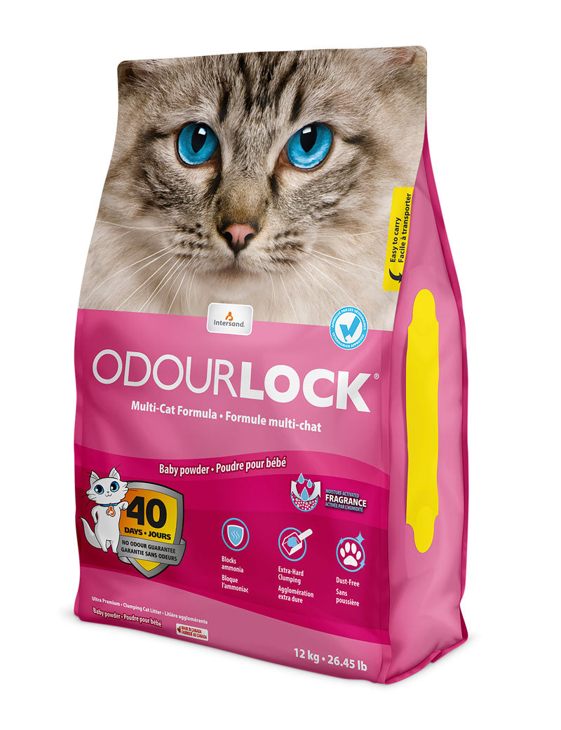 Intersand Classic Odour Lock Baby Powder 12 kg - Kattsand