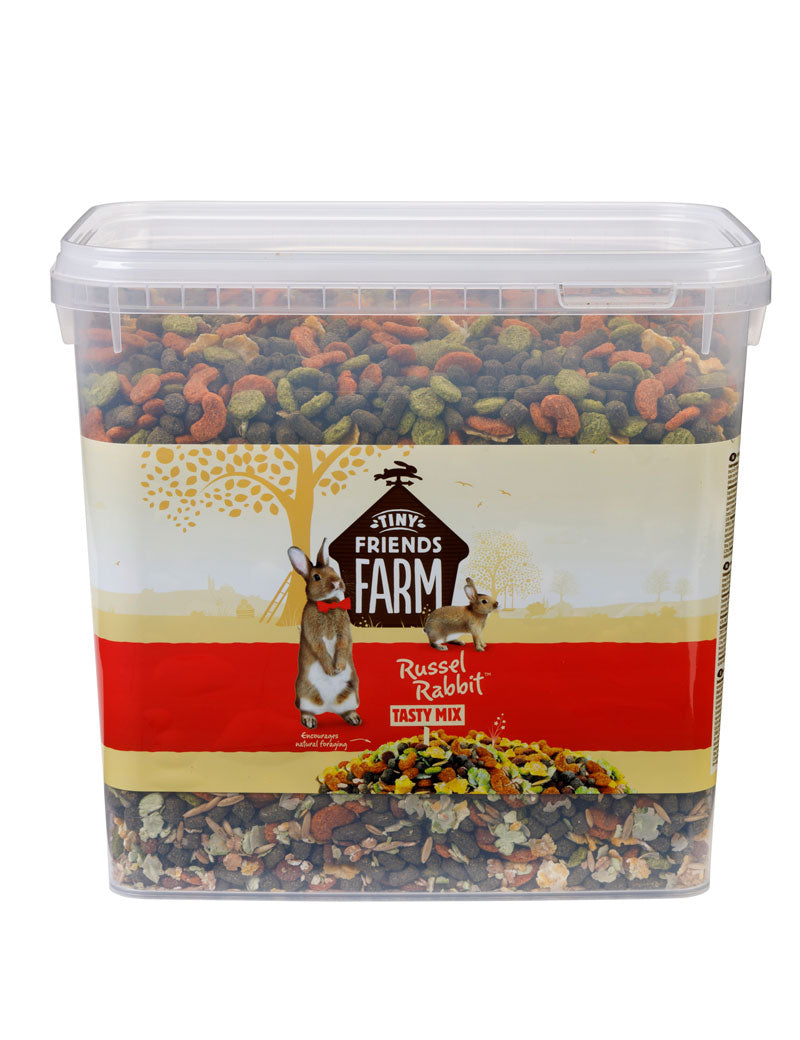 Tiny Friends Farm Rabbit Bucket 4 kg - Smådjursgodis
